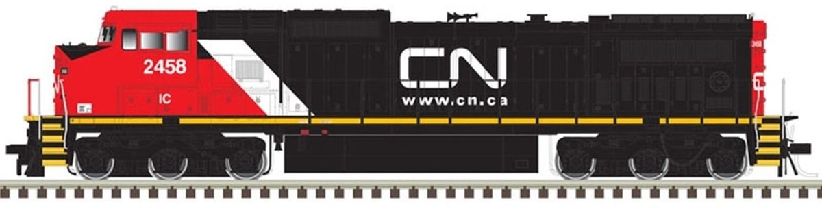 Atlas HO 10003136 Gold Series DASH 8-40CW, Canadian National (IC) #2465
